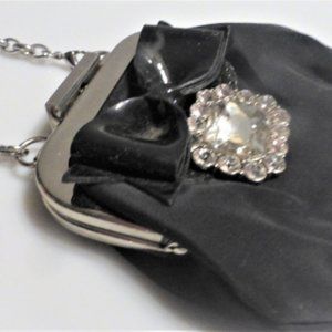 Vintage | Bags | My Flat In London Purse Black Purse Clutch Purse ...